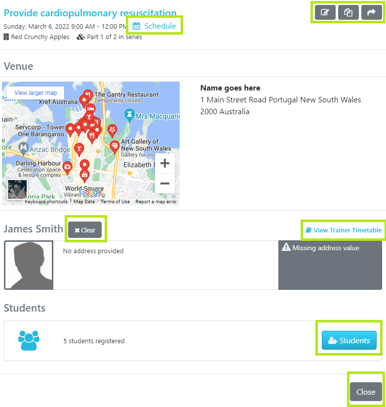 Timetable Calendar – Vasto Software