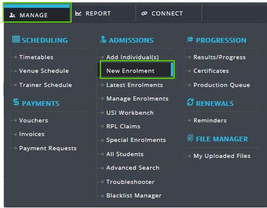 Admin Enrolment - Bulk Enrolment – Vasto Software