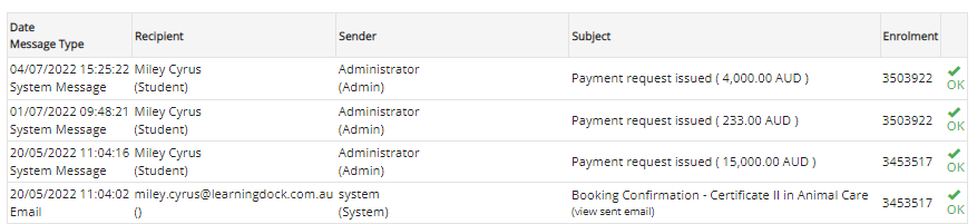 Individual Profile - Tabs – Vasto Software