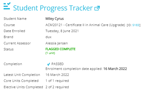 Progress Tracker Functions – Vasto Software