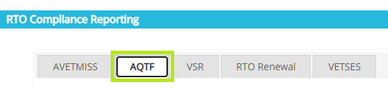Download AQTF Survey Data – Vasto Software